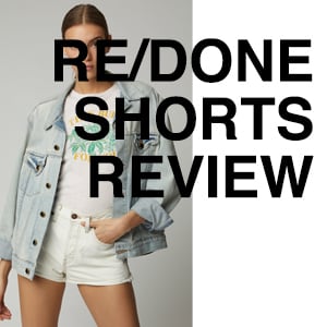 Re/Done Denim Shorts Review: What to know about sizing & more