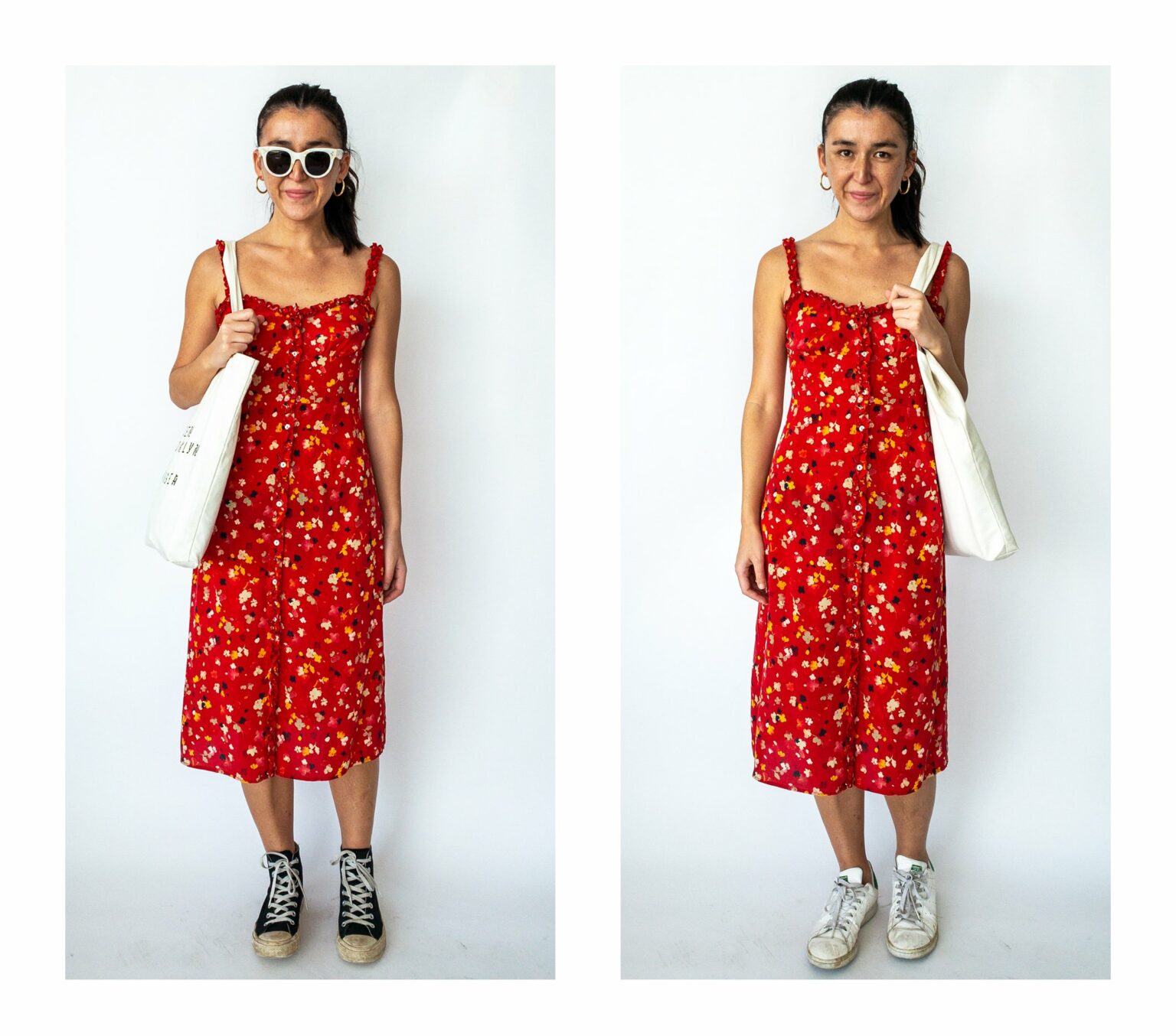 How To Wear A Midi Dress ft. 11 Cool Girl Outfits & Shoe Tips