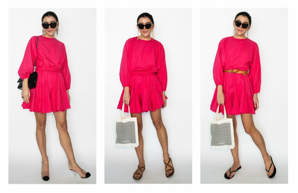 A Rhode Ella Dress Sizing Review: A swirling bound of fun